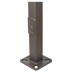 20 Foot Steel 4 Inch Square Light Pole – LED Fixtures Wholesale